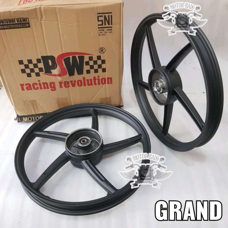 Jual Velg velek pelek racing GRAND LEGENDA 1set PSW RACING depan ...