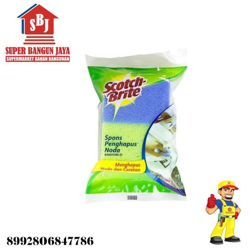 Jual Scotch Brite Spons Penghapus Noda Original Murah - Harga Diskon ...