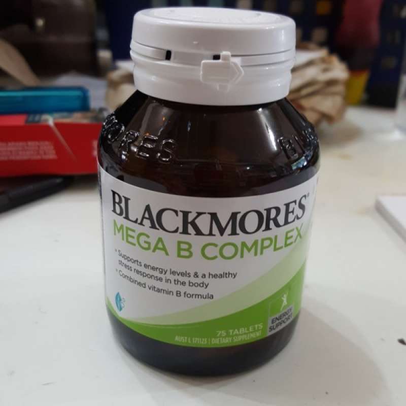 Promo Blackmores Mega B Complex Vitamin [75 Tablet] Diskon 69% di ...