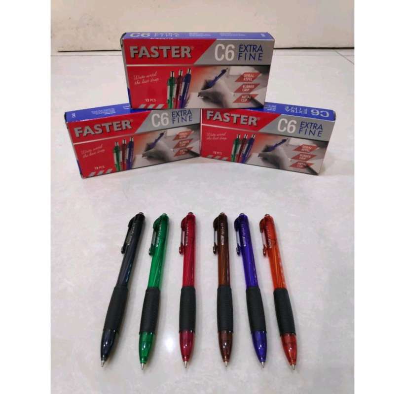 Jual Faster C6 Ballpoint di Seller Purnama Atk - Muara, Kab. Lebak | Blibli