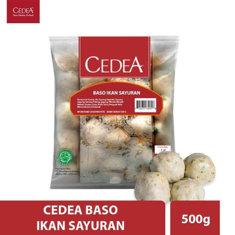 Jual Cedea Bakso Ikan Sayuran [500g] Di Seller Cedea Jakarta Pusat ...