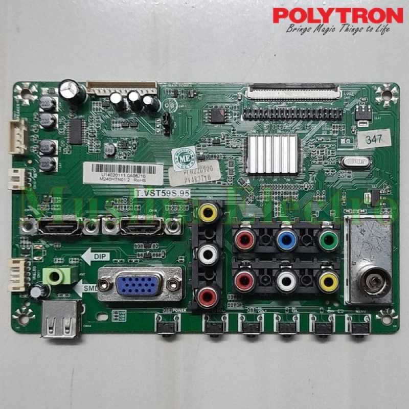 Jual Mainboard Led Tv Polytron Pld 22d900 Di Seller Muslim Electro ...