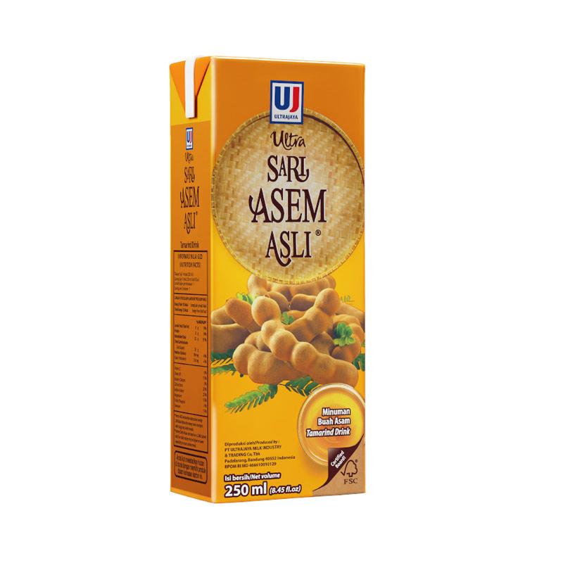 Jual Ultra Sari Asem Asli Minuman [250 Ml/ 12 Pcs] Di Seller Ultrajaya ...