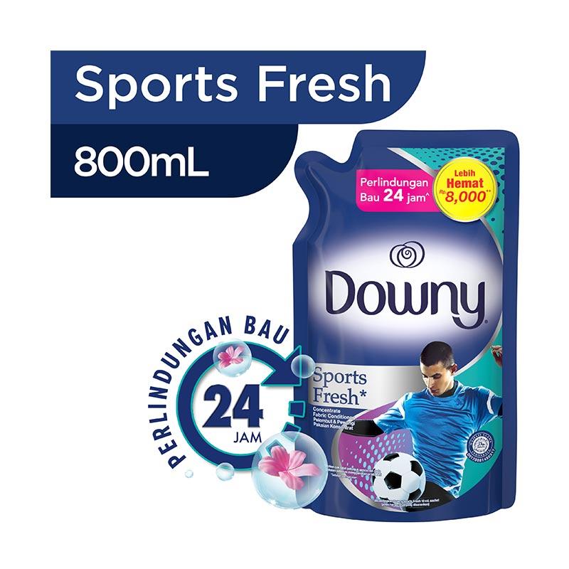 Jual Downy Sports Fresh Pelembut Pakaian [800 mL] di Seller Downy ...