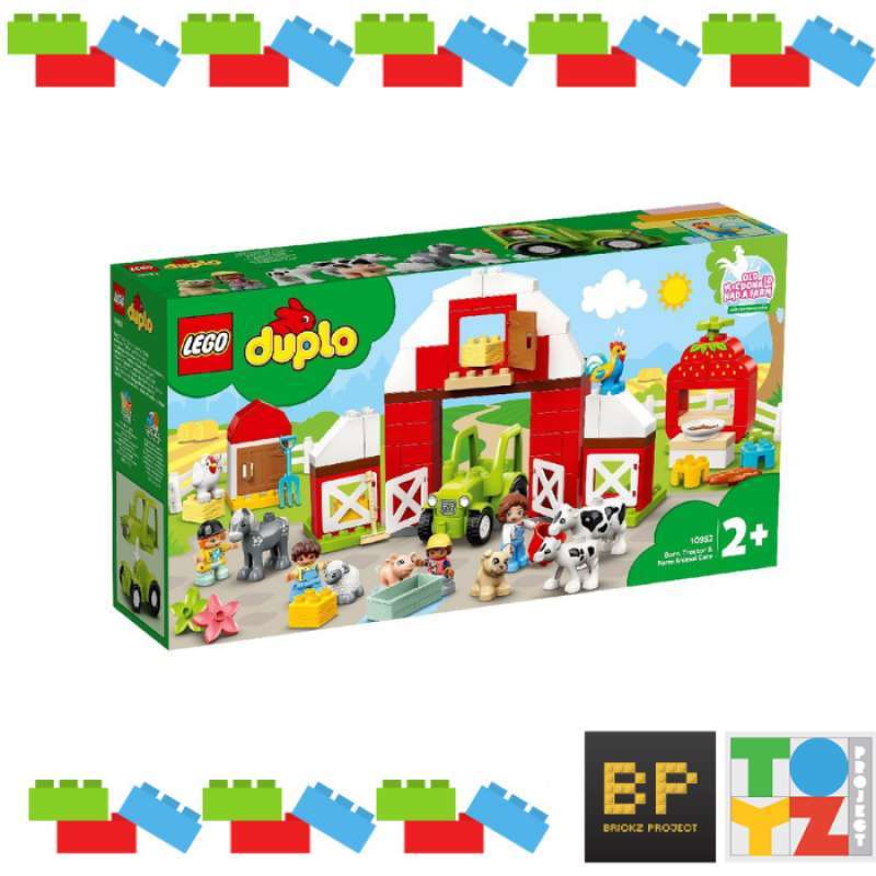 Jual Lego Duplo 10952 Barn, Tractor, Farm Animal Care di Seller Toyz ...