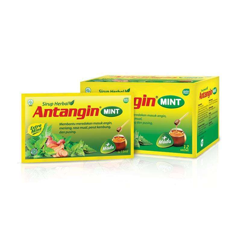 Jual Antangin Mint Sirup Herbal 15ml [ 1 sachet] di Seller G-Mart ...