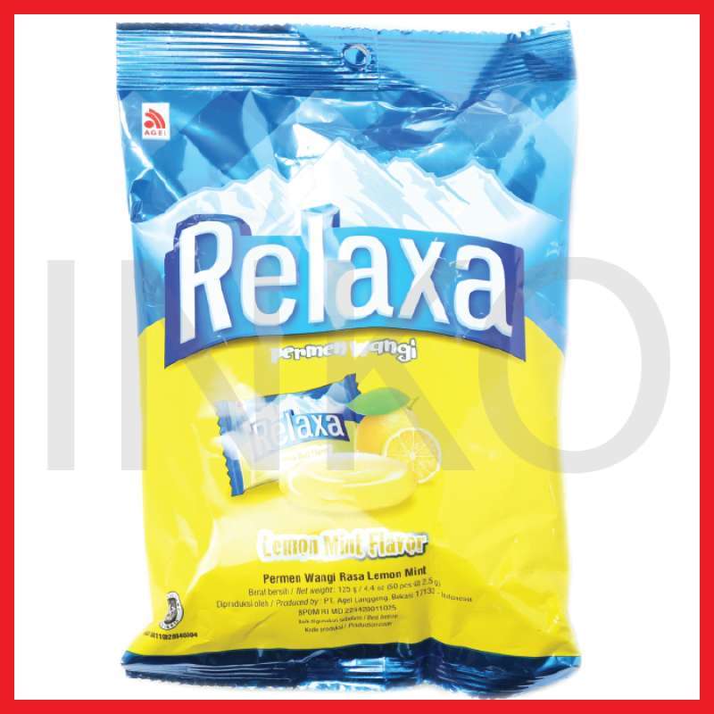 Jual RELAXA PERMEN WANGI LEMON MINT FLAVOR 50X2.5GR di Seller inko ...