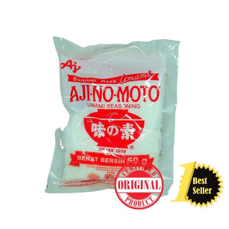 Jual Ajinomoto 50 Gr / Ajinomoto 50g Bumbu - 1 Plastik Isi 20 Sachet Di Seller ...