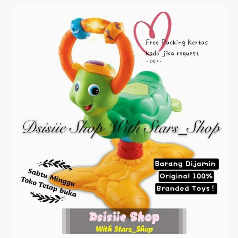 Jual Vtech Bounce Time Turtle Original / Vtech Baby Bounching New Toys ...