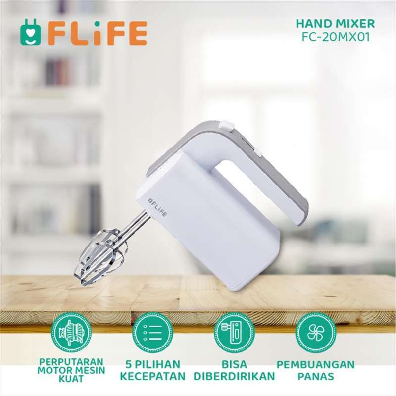 Jual Flife Hand Mixer Model FC-20MX01 di Seller Ejoy Ecommerce ...