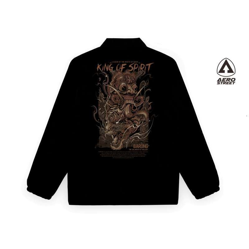 Promo Aerostreet Coach Jacket Barong Hitam Jaket DADAA Diskon 50% di ...