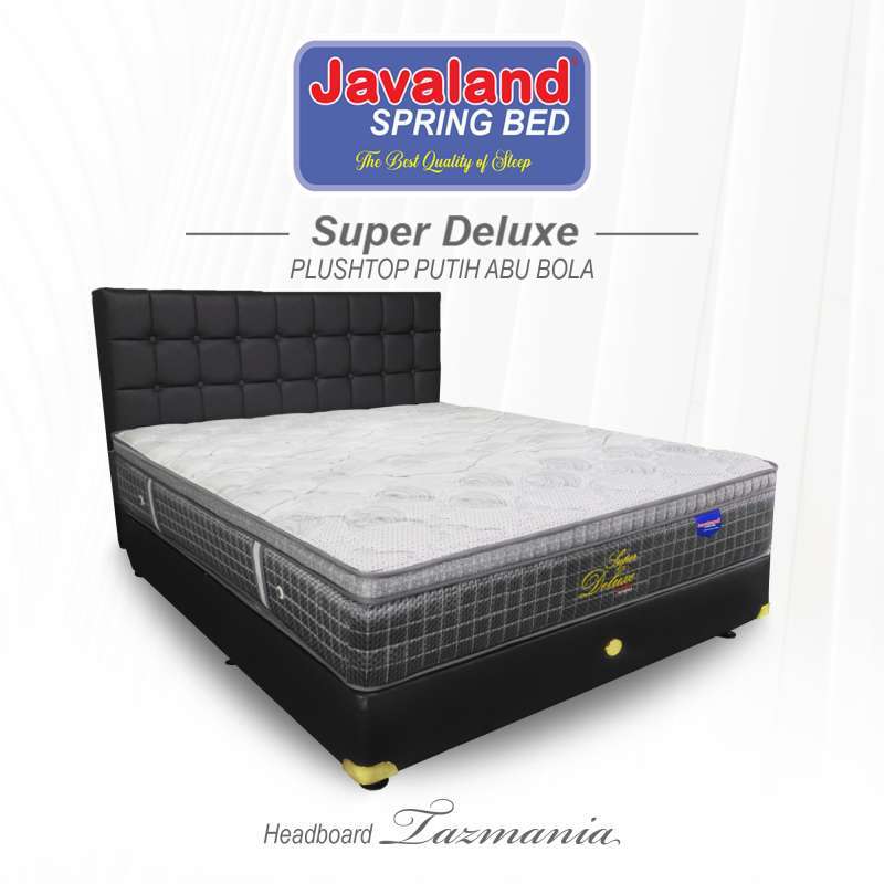 Promo [JAVALAND] SUPER DELUXE PLUSHTOP Garansi 15 tahun (Springbed ...