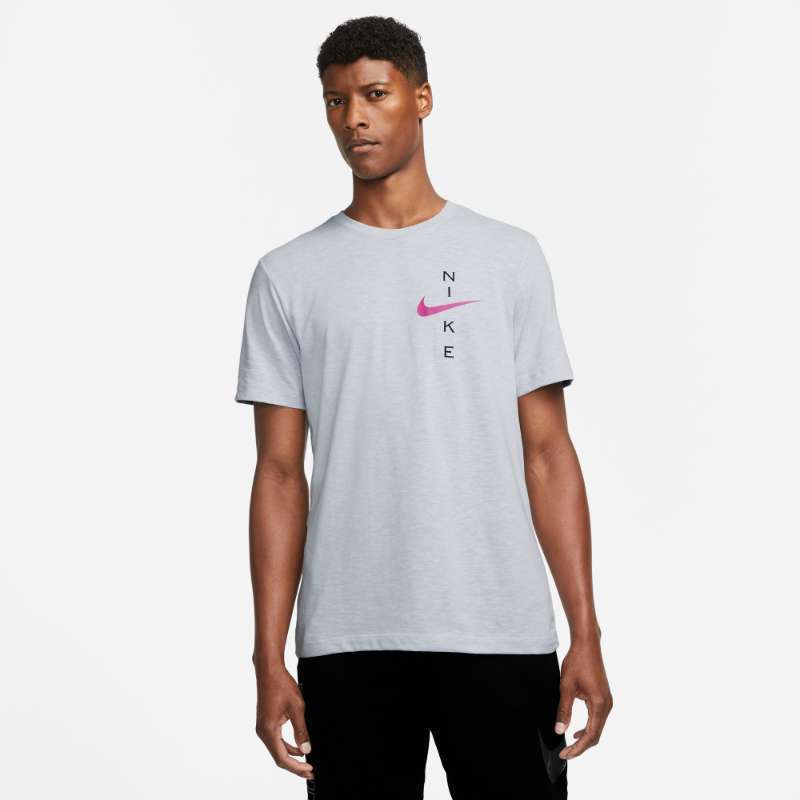Jual NIKE Men Training Dri-FIT Tee Slub Wc Pakaian Training Pria ...