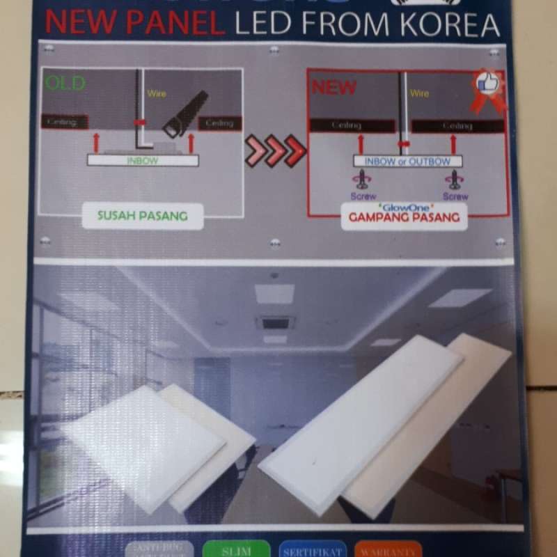 Jual SPECIAL Lampu Led Panel Outbow 45 x 45 di Seller Cakrawala Store ...