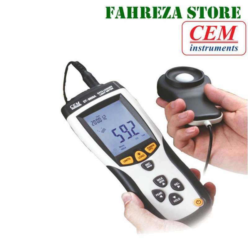 Jual CEM DT-8808 Digital Lux Meter Light Meter di Seller Fahreza Store ...