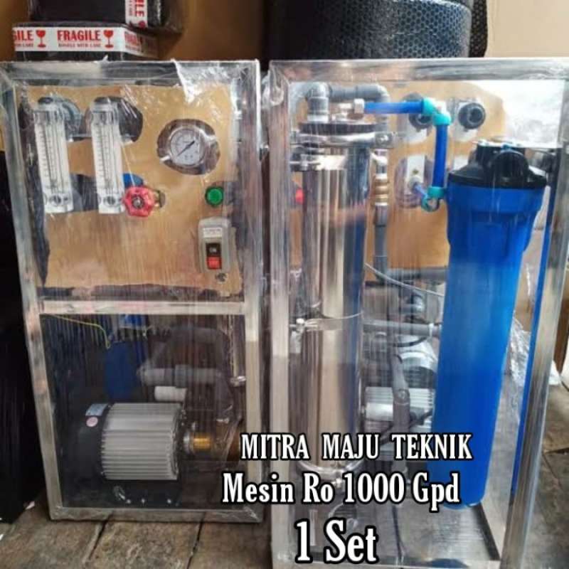 Jual BEST PROMO Mesin RO 1000 GPD Reverse Osmosis 1000GPD Mesin RO 1000 ...