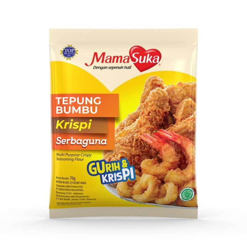 Promo MAMASUKA Tepung Bumbu Krispi Serbaguna 200g - Mama Suka Crispy ...