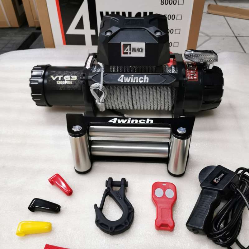 Jual winch 4winch 13k Generasi ke 3. off road. winch di Seller Duta ...