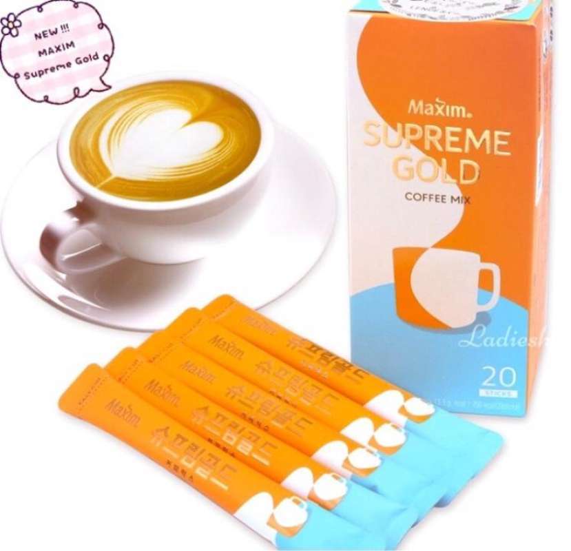 Promo NEW!!! Maxim Supreme Gold Coffee Mix - Maxim Kopi Supreme Gold ...