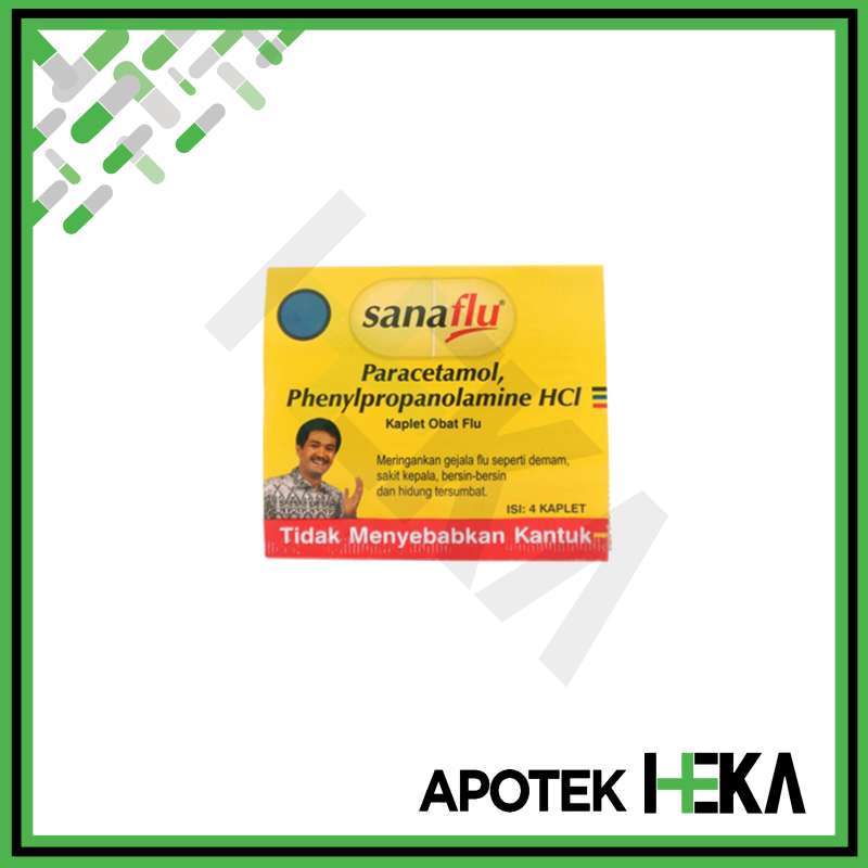 Jual Sanaflu Pe Kaplet Strip Isi 4 Tablet - Obat Flu Pilek Di Seller ...