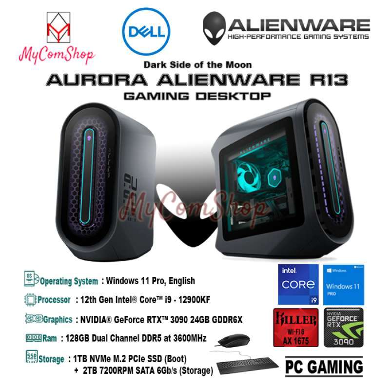 Jual Alienware Aurora R13 Gaming Desktop I9-12900kf 128gb/3tb Rtx 3090 ...