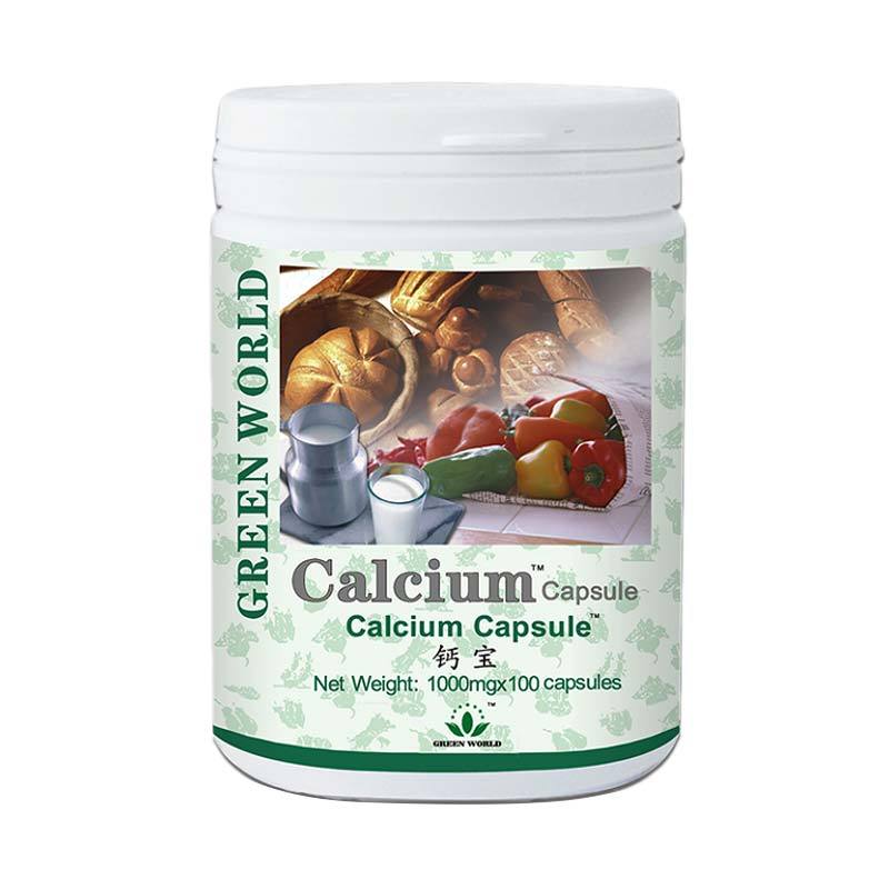 Jual Green World Calcium Softgel Green World Multivitamin di Seller ...
