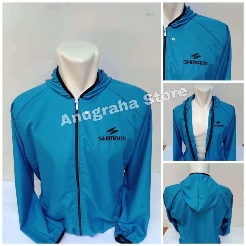 Promo Jaket Running Sepeda Sauna Windbreaker Parasut Metalik (Tosca ...