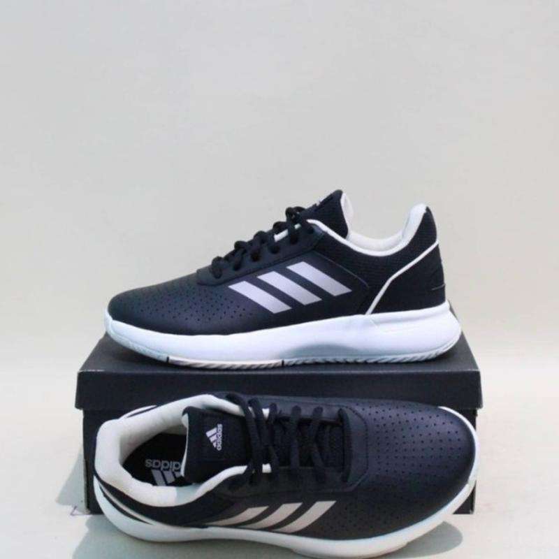 Jual Adidas Court Smash Black Tennis Original ( Sepatu Tenis Courtsmash ...