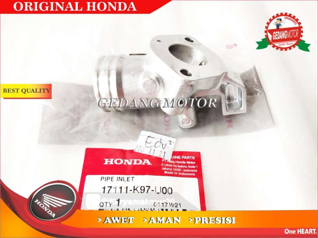 Promo PIPE INLET MANIPOL PCX 150 NEW ADV 150 ORIGINAL HONDA K97 Diskon ...
