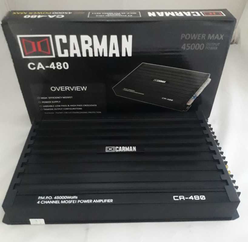 Jual Power Amplifier 4 Channel Carman Ca-480 Di Seller Sap Audio - Sudimara Selatan, Kota ...