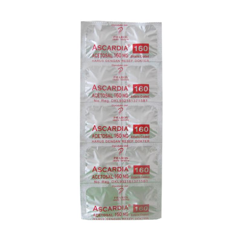 Jual Pharos Ascardia Obat Kesehatan [160 mg/ 10 Tablet] di Seller ...