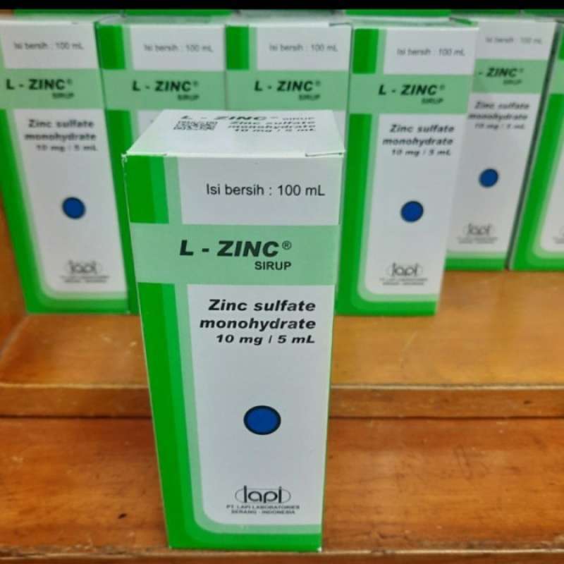 Jual Original L - Zinc Sirup 100ml - LZinc - L Zinc - L-Zinc di Seller ...