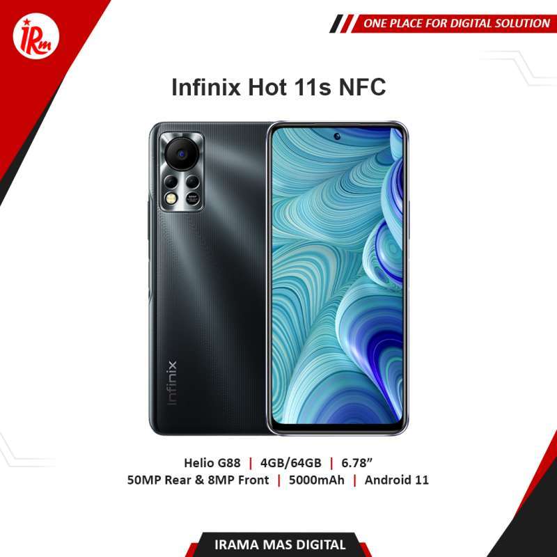 Jual Infinix Hot 11s Nfc - 4gb/64gb Di Seller Irama Mas Cellular ...