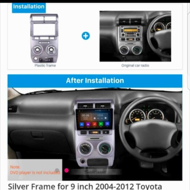 Jual Head Unit Avanza 2009 M-tech Mm-8803 9 Paket + Frame+ Socket Pnp ...