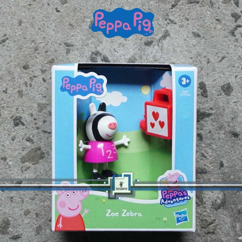 Jual Peppa Pig Zoe Zebra Peppas Adventures Fun Friends Figure di Seller ...