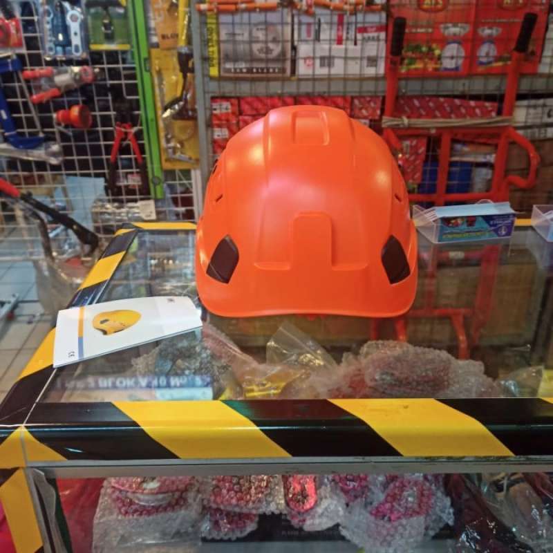 Promo JUAL HELM CLIMB X WARNA ORANGE PROMO DI HIDAYAH SAFETY Diskon 2% ...