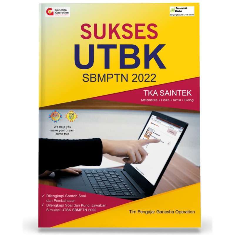 Jual BUKU UTBK SAINTEK 2022 GO TERBARU ! Sukses UTBK Saintek TIM GANESHA OPERATION - BUKU SBMPTN ...