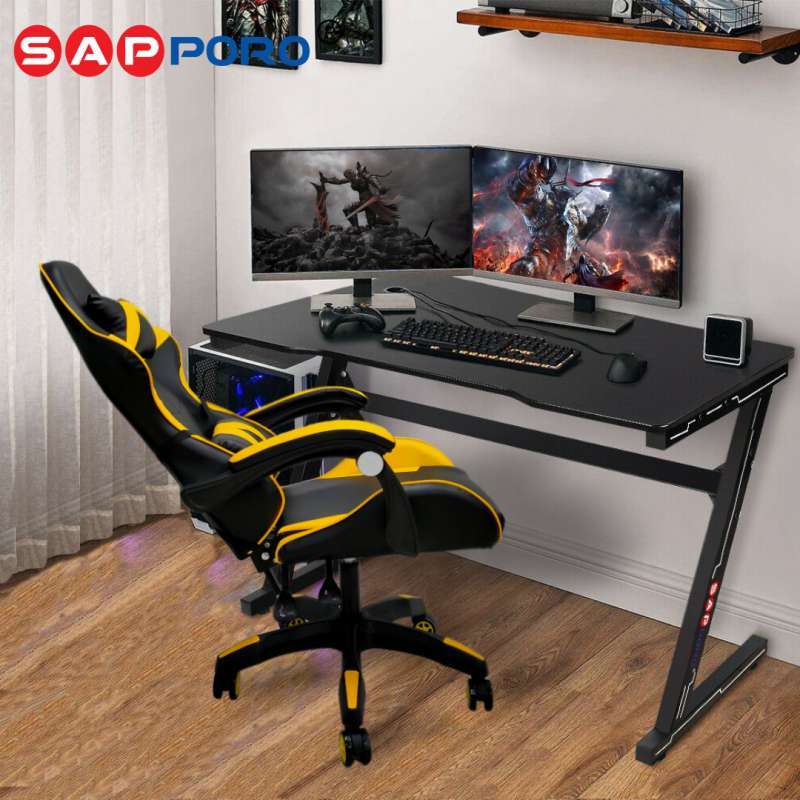 Jual SAPPORO SAXTON - Meja Set Gaming | Set Gaming Desk - Yellow ...