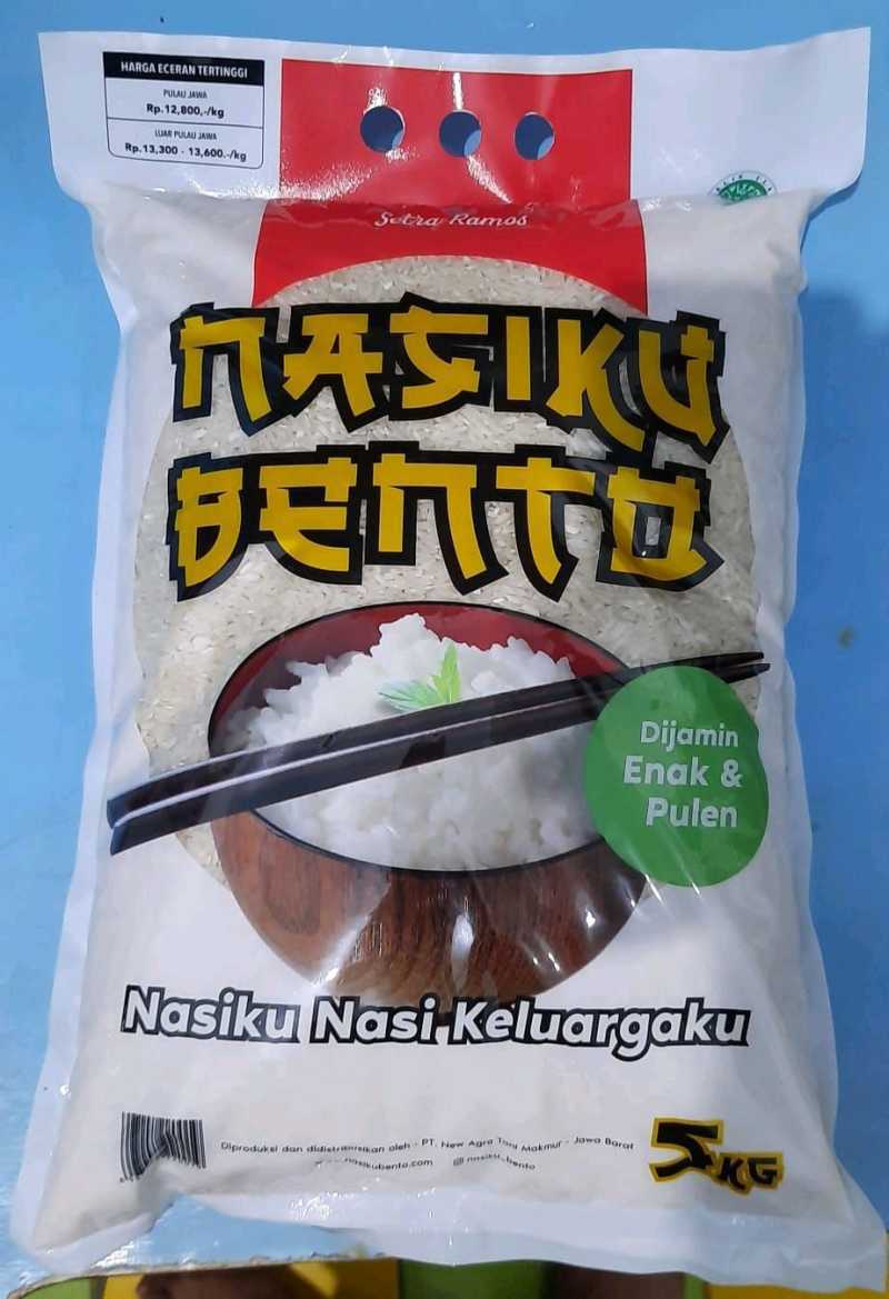 Jual Beras (5kg) Nasiku Bento di Seller Mak Pinah - Panunggangan Utara ...