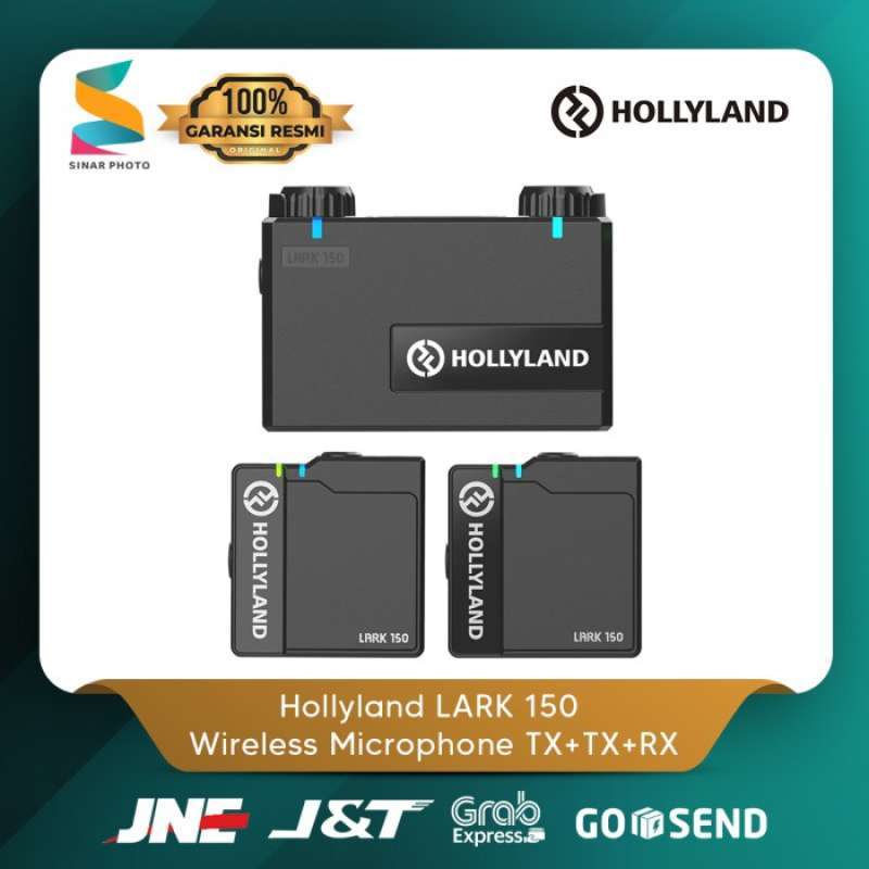 Jual Hollyland LARK 150 Wireless Microphone TX+TX+RX di Seller Sinar Photo Official Store ...