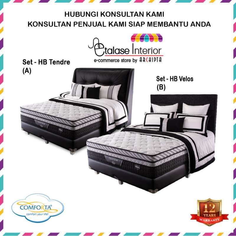 Jual Comforta - Kasur Per Pocket Latex PERFECT DREAM Uk. 90, 100, 120 ...