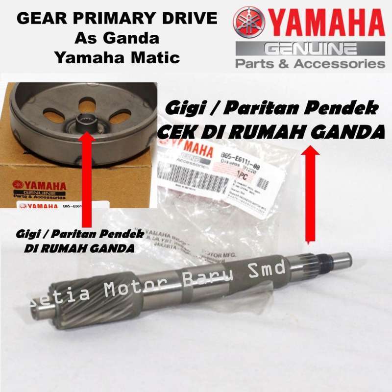 Promo As Gear Pully Puli Ganda Primer Paritan Gigi Pendek All New Nmax ...