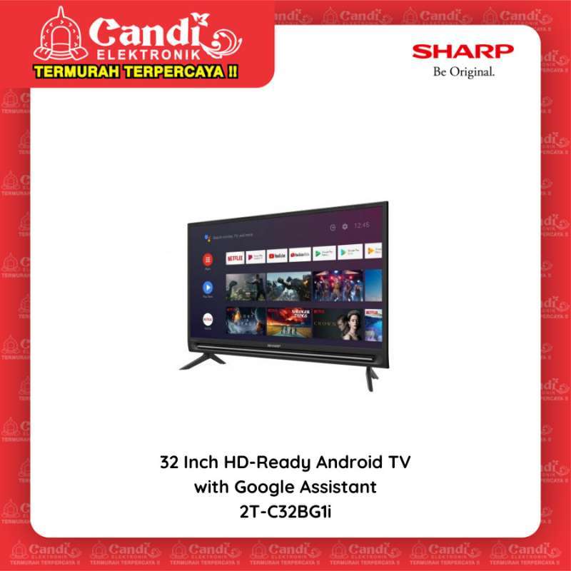 Promo Sharp Led Android Smart Tv 32 Inch 2t-c32bg1i Diskon 15% Di ...