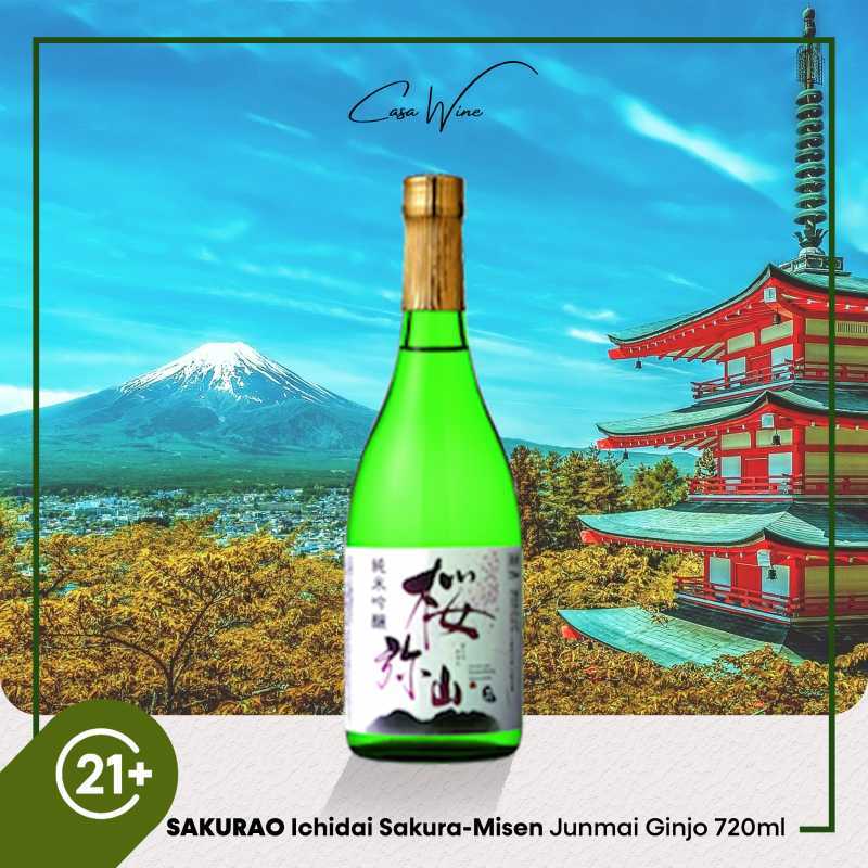 Promo Sakurao Ichidai Sakura Misen Junmai Ginjo Diskon 4% di Seller ...