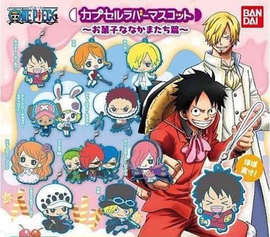 Jual ONE PIECE CAPSULE RUBBER MASCOT OKASHINA NAKAMATACHI EDITION di ...