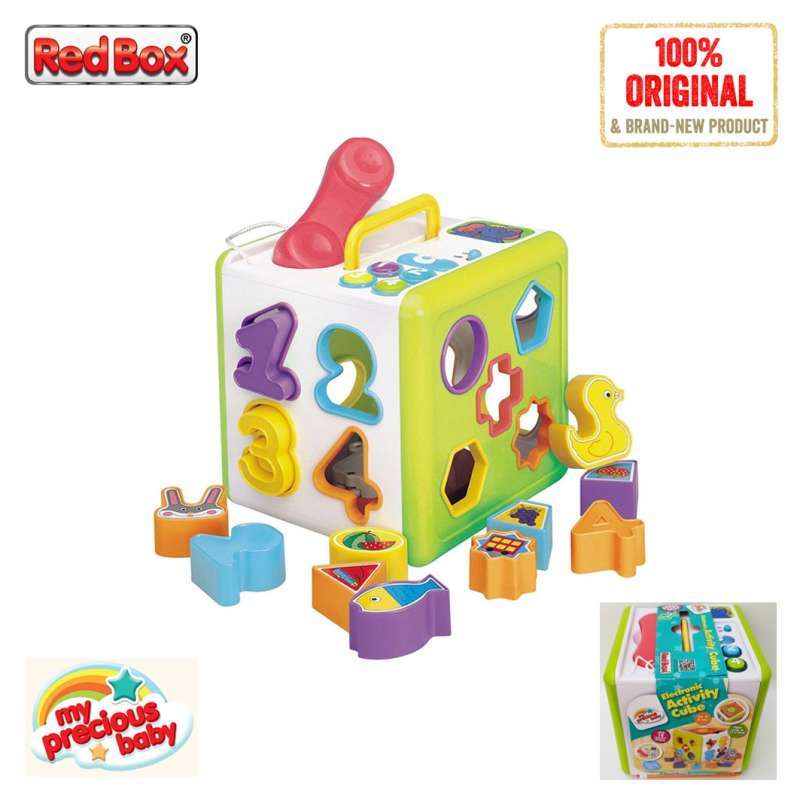 Promo Red Box Toys My Precious Baby Electronic Activity Cube 23880-1 ...