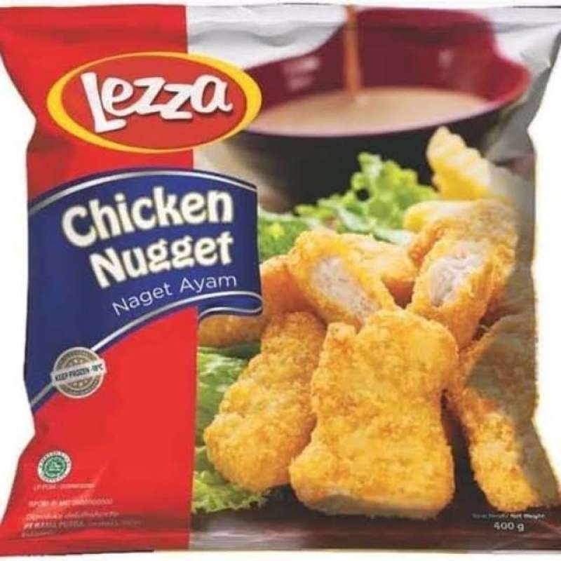 Jual LEZZA Chicken Nugget Naget Ayam 400 Gram Frozen di Seller ...