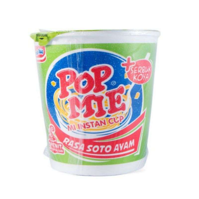 Jual Pop mie kuah mie instan cup rasa ayam, bakso, soto ayam dan kari ...