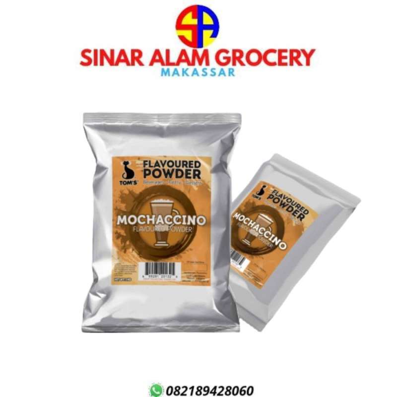 Jual TOM'S FLAVOURED POWDER MOCHACCINO 1KG/BUBUK MINUMAN MOCHACCINO 1KG ...