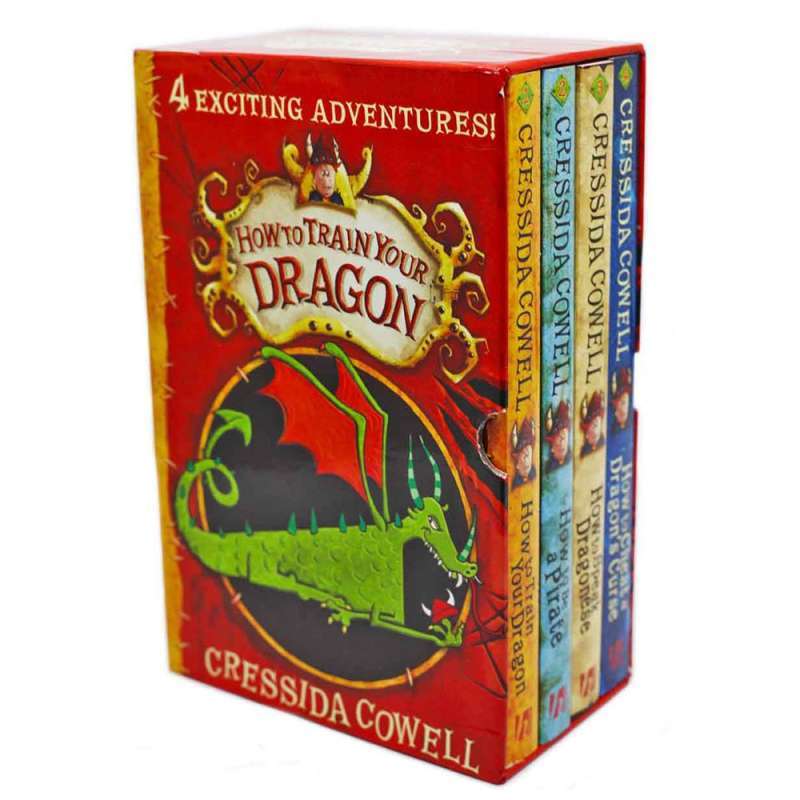 Jual How To Train Your Dragon Books 1-4 di Seller LatestBuy - Australia ...
